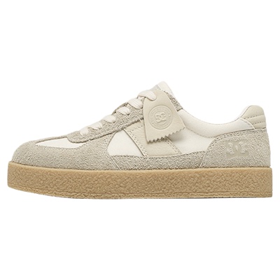 DCSHOES Vancouver 春季新款牛长绒复古休闲鞋子男鞋真皮厚底板鞋