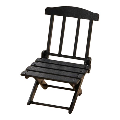 Miniature Beach Chair Realistic Appearance Foldable Doll Dec