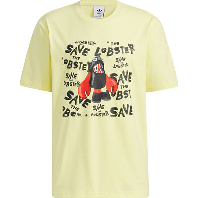 三叶草运动休闲男子短袖t恤