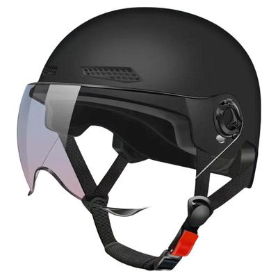 3C新国标四季通用电动车头盔简约