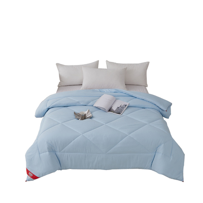 迎时家纺柔丝被加厚透气保暖