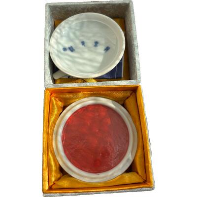 龙泉印泥藕丝印泥30G正品 来自江苏常州璟昌印社