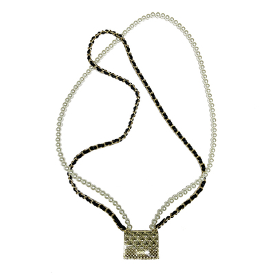 金属珍珠时尚新款流行配饰斜挎包