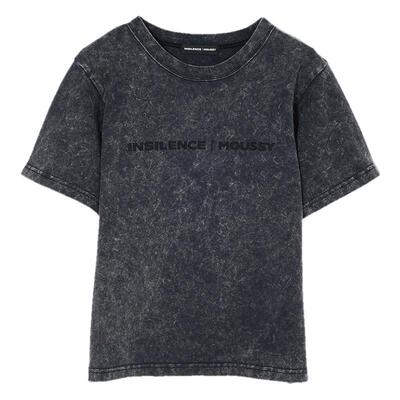 MOUSSY× INSILENCE联名 2026夏季新品复古做旧T恤010JSF01-5951
