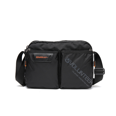 男士休闲斜挎包帆布单肩背包