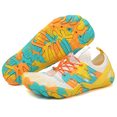 ONHUO瑞士风健身鞋力量训练透气速干瑜伽鞋宽头室内运动休闲鞋驾