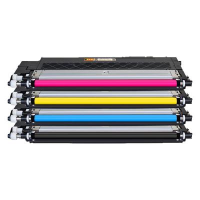 CM7120W彩色粉盒可加粉墨盒通用Lenovo联想彩墨打印机7120专用墨粉盒黑彩4色LT1821硒鼓mc墨鼓合复印磨合7210