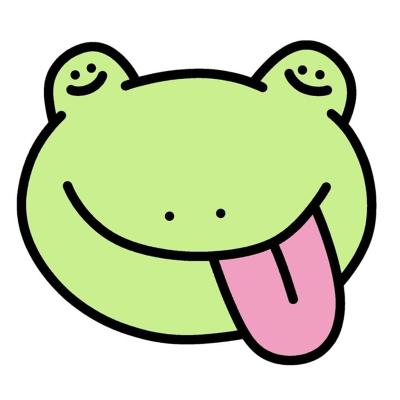 现货蓝污情侣项链FROG