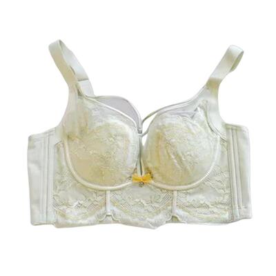 软钢圈大胸显小超薄文胸调整型