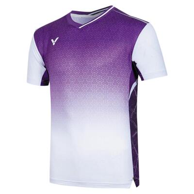 VICTOR/威克多羽毛球服T-55002李梓嘉大赛服球迷男女速干透气短袖