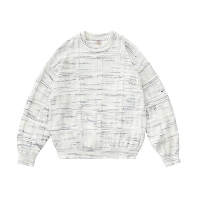 美式复古提花针织可内搭外穿毛衣