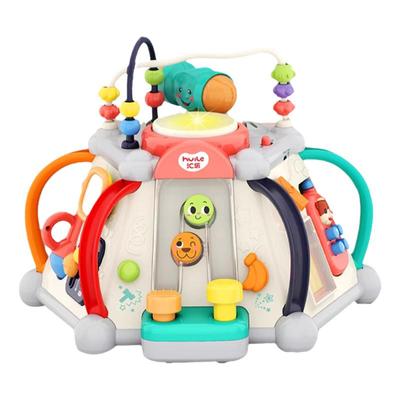 汇乐多功能绕珠百宝箱手拍鼓12M+