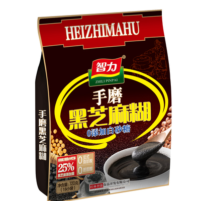 手磨黑芝麻糊香浓无蔗糖独立小袋