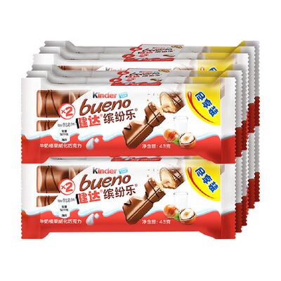 健达缤纷乐巧克力129g×4组×1组