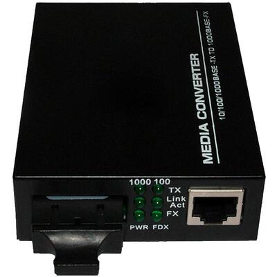 拓轩千兆3公里光电转换器收发器