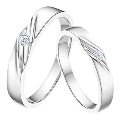 系列对戒DR情侣男女钻石戒指