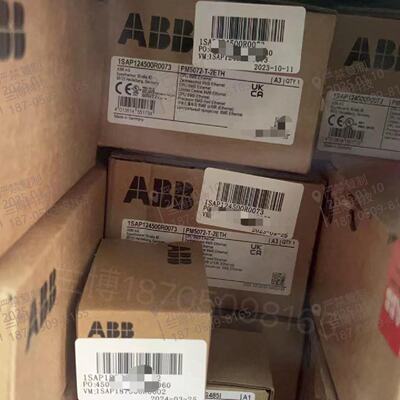 议价PM5012-R-ETH PM5032 PM5052 PM5072-MC-KIT PM5072-T-2ETHW ABB