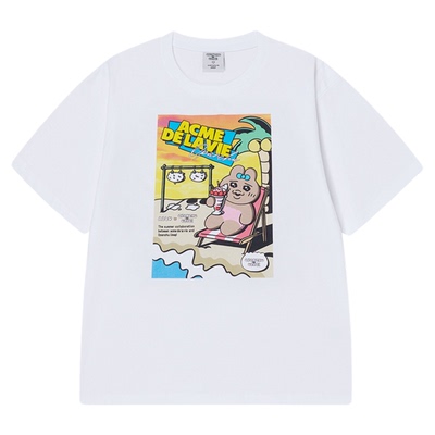 【OPANCHU USAGI】ADLV韩国潮牌2025夏季新款内裤兔联名短袖T恤女