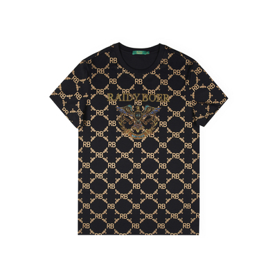 【抑菌+100%棉】Raidy Boer/雷迪波尔2025夏特牢钻男短袖T恤 7081