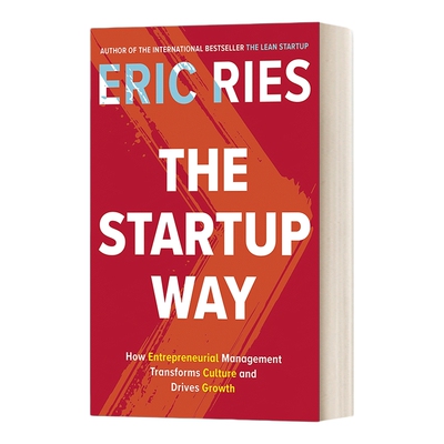 英文原版 The Startup Way  精益之道 企业管理如何转变文化促进增长 英文版 进口英语原版书籍