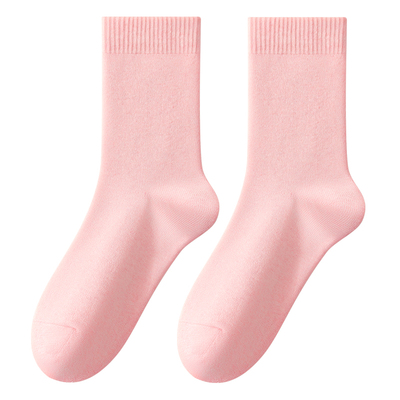加厚袜子女2025新款纯棉中筒保暖