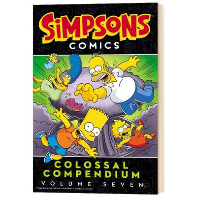 辛普森漫画大全7 英文原版 Simpsons Comics Colossal Compendium Volume 7 英文版 进口原版英语漫画书籍 Matt Groening