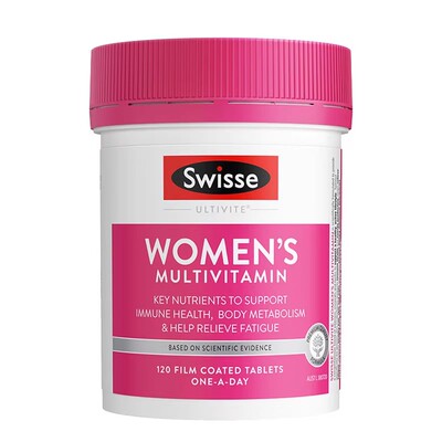 Swisse斯维诗女士复合维生素含烟酰胺维C维B维D多种矿物质120粒