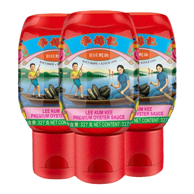 【抢先囤】李锦记鲜熬蚝油旧庄蚝油327g*3瓶挤挤装
