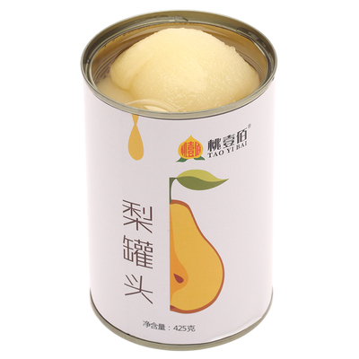 桃壹佰罐头整箱糖水雪梨砀山