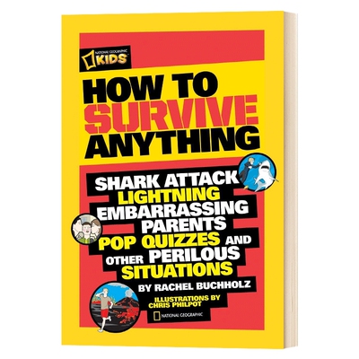 如何生存 英文原版 How to Survive Anything 青少年科普读物 英文版 进口英语书籍儿童图书