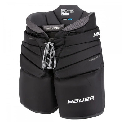 新款鲍尔高级冰球守门员防摔裤Bauer ELITE青年成人门将护臀裤