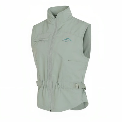 耐克女子户外拒水防风跑步马甲