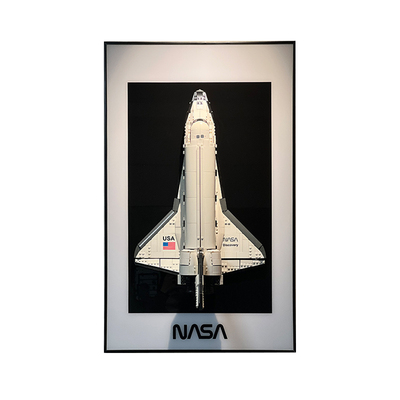 兼容42154福特GT积木航天飞机上墙相框展示收纳保时捷911兰博基尼