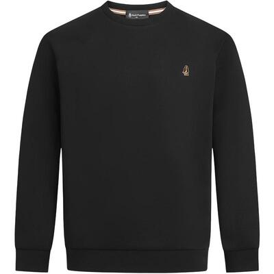 暇步士秋季双面布套头卫衣男士