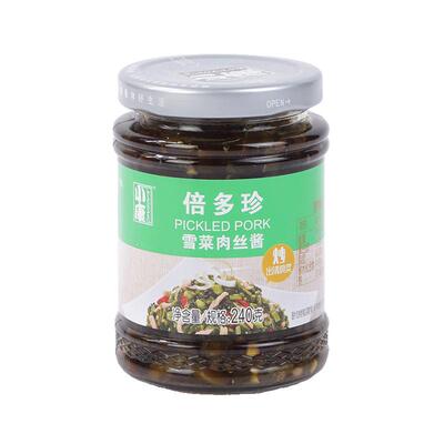 小康雪菜肉丝酱3瓶/6瓶拌饭下饭