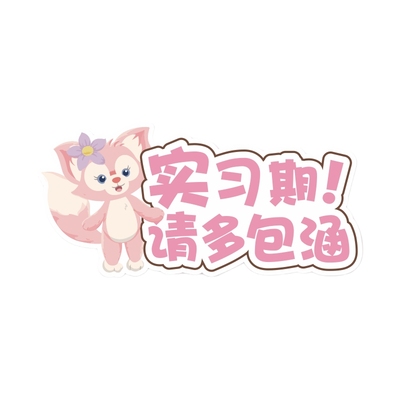 新手女司机磁性贴纸|千人加购