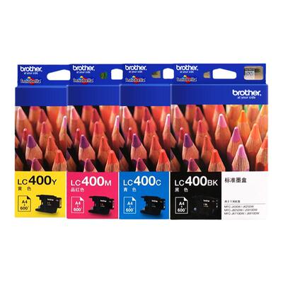 原装正品LC400BK兄弟打印机墨盒