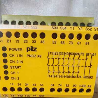 议价pilz皮尔兹安全继电器PNOZ X9 774605 全新现货