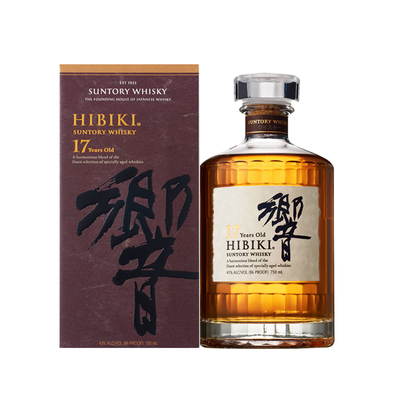 三得利响17年调和威士忌正品行货