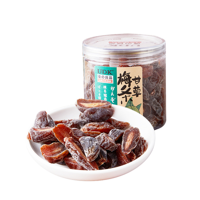 UDK优之良品甘草梅条罐装