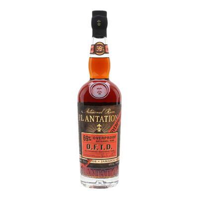 【高地】蔗园传统黑朗姆酒700ml原装进口洋酒基酒PLANTATION正品