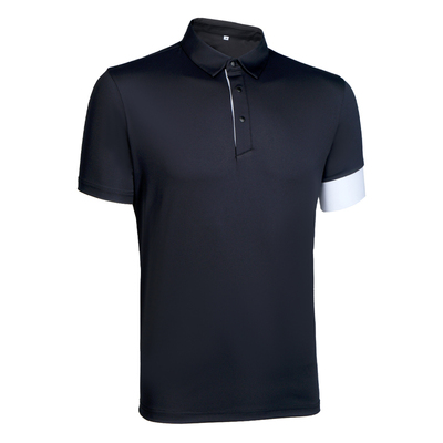 夏季高尔夫服装速干男士弹力上衣