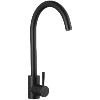 坐式拖把池配件冷热黑色水龙头