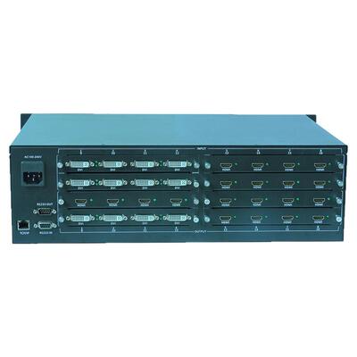 16/32进32出HDMI/DVI/VGA/SDI/AV/HDBaseT插卡高清混合矩阵DP矩阵
