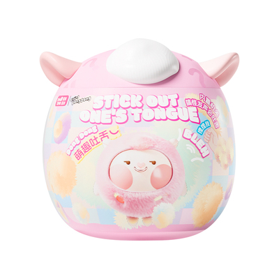 蛋盲盒dongdong羊公仔玩偶捏捏乐