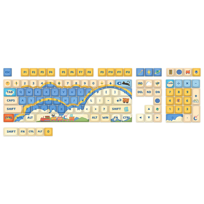 coolkiller热升华主题键帽CSA高