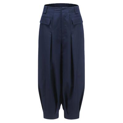 tanni莫代尔舒适抗皱萝卜束脚裤