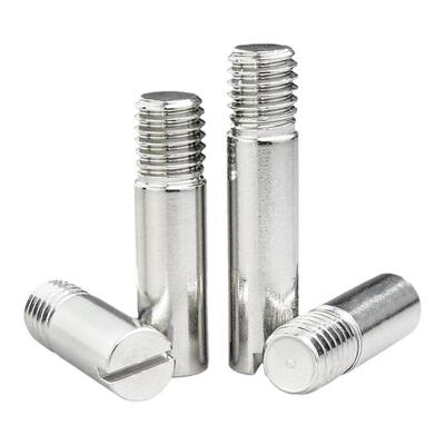 304不锈钢GB878一字槽外螺纹