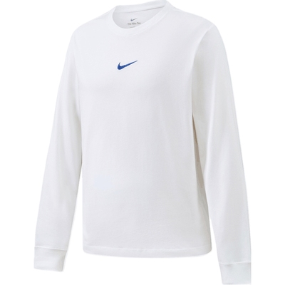 NIKE耐克男子篮球运动训练休闲印花圆领长袖T恤HV1771-100