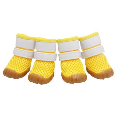 狗狗鞋子夏宠物防滑鞋透气小狗不掉脚夏季泰迪比熊小型犬外出狗鞋